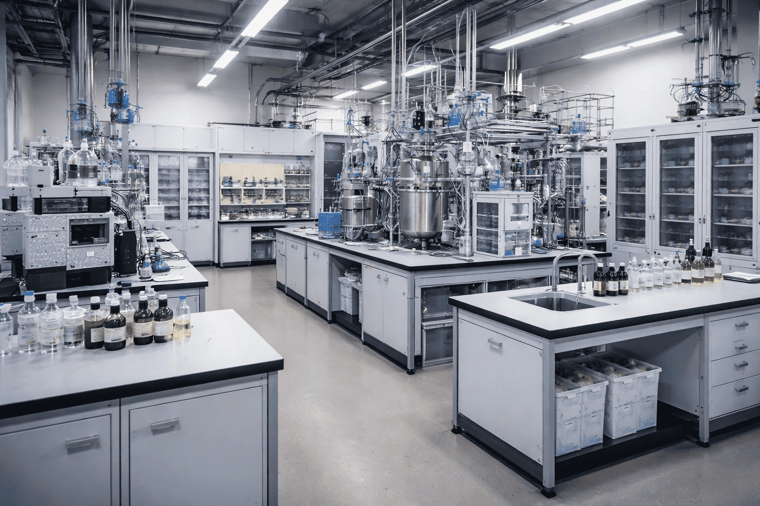 Custom Industrial Laboratory Solutions | Innovative Lab Design by MAXLAB