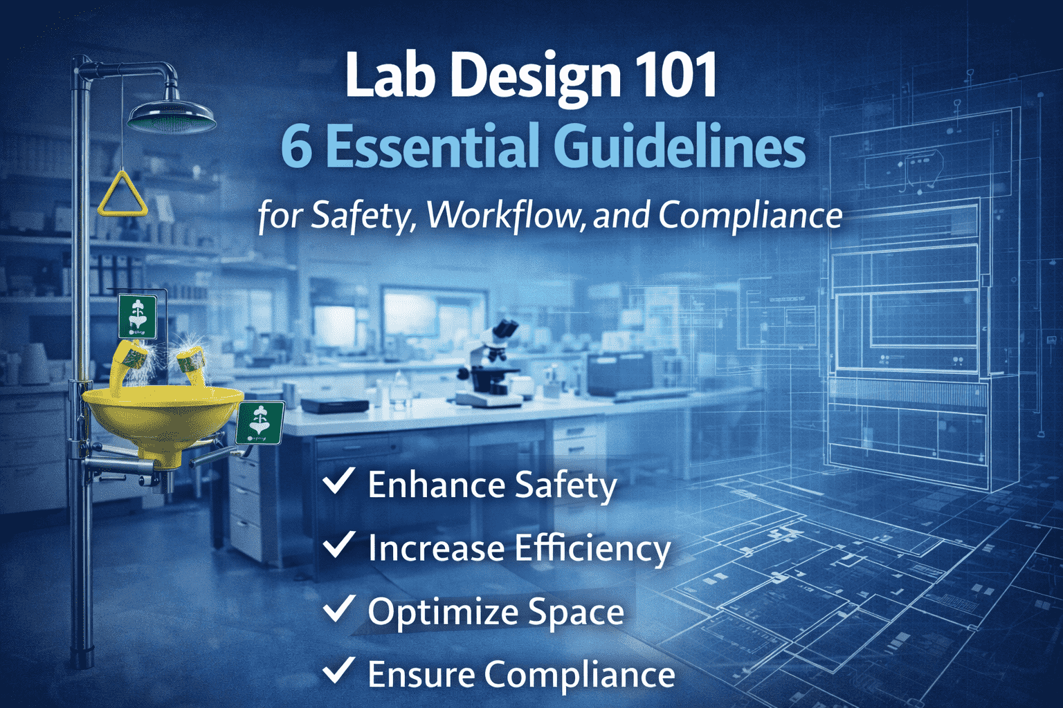 Lab Design Guidelines for Safety, Workflow & Compliance | MAX LAB