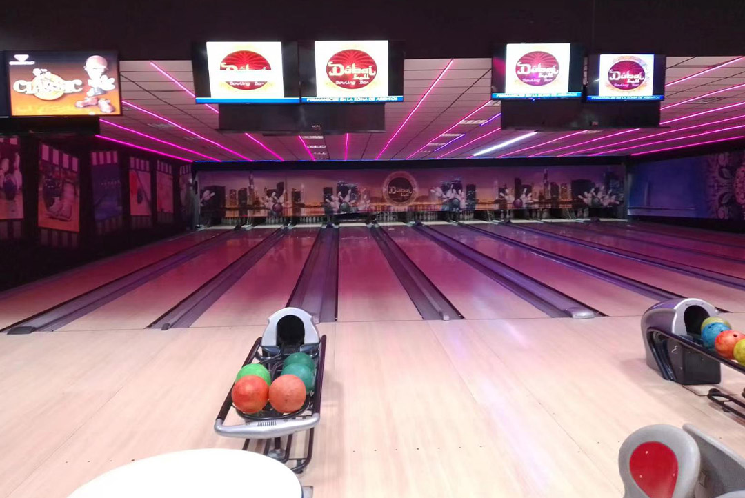 Spanish Bowling Alley Upgrades with Flying Bowling Equipment