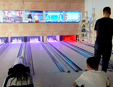 Mini bowling alley Equipment String Pinsetter Manufacturer in China |Flying