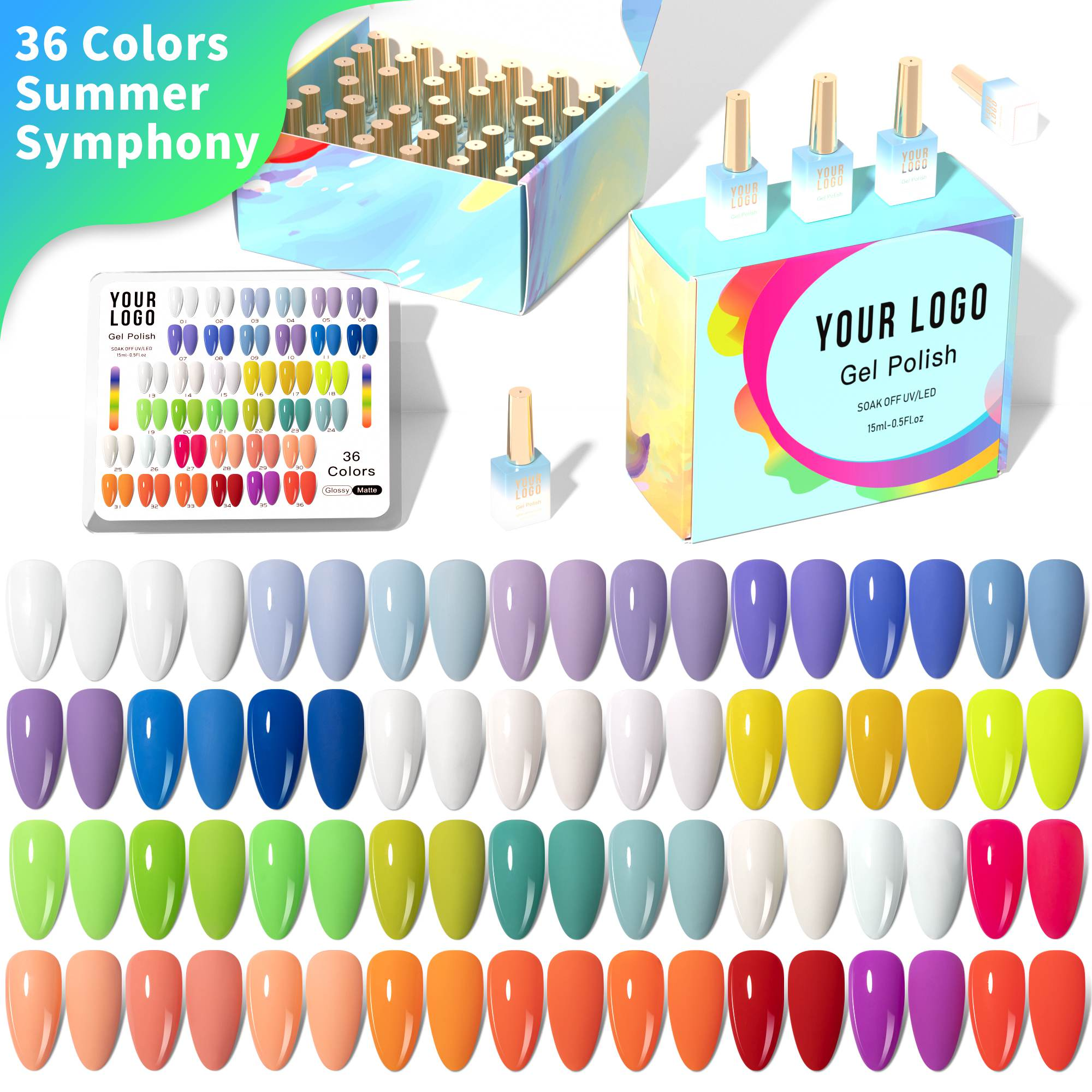 Discover Vibrant Gel Polish Shades for Stunning Nails | VENDEENI