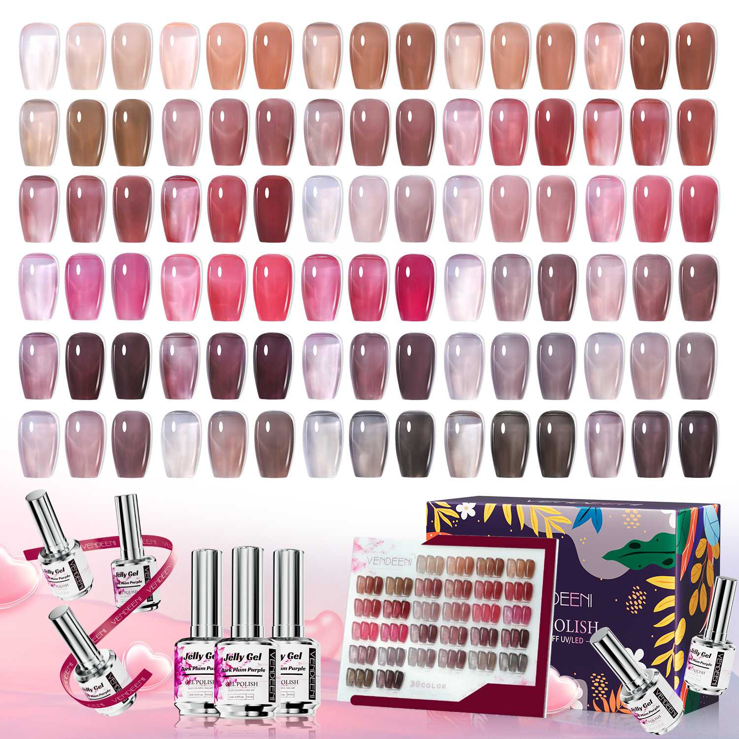 Discover Vibrant Gel Polish Shades for Stunning Nails | VENDEENI