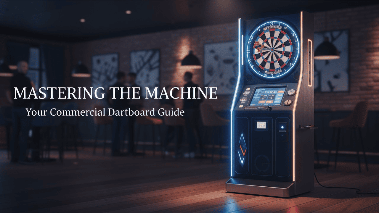 Commercial Dart Board Machines: 2026 Revenue & Tech Guide