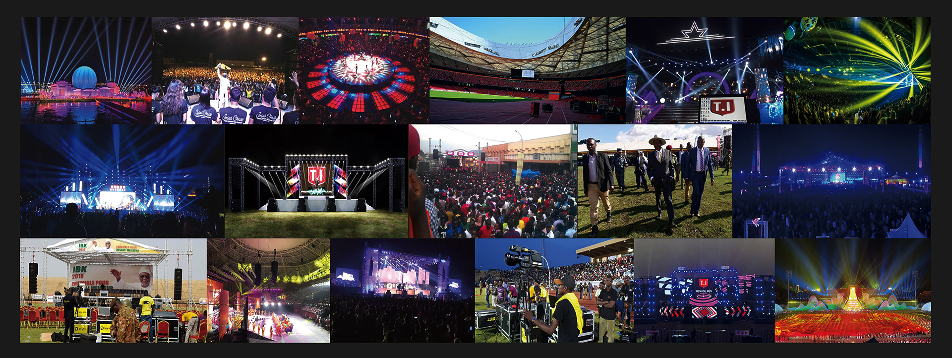 Line Array Speaker Systems & Pro PA for Outdoor Events | T.i Audio