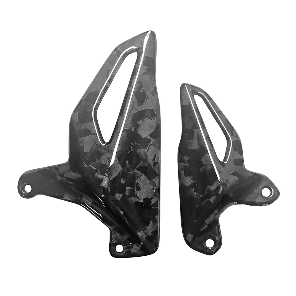 Ducati Panigale/Streetfighter V4 Carbon Fiber Heel Guards - Supreem Carbon
