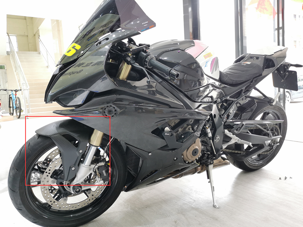 High-Quality Carbon Fiber Front Fender for BMW S1000RR S1000R - Supreem ...