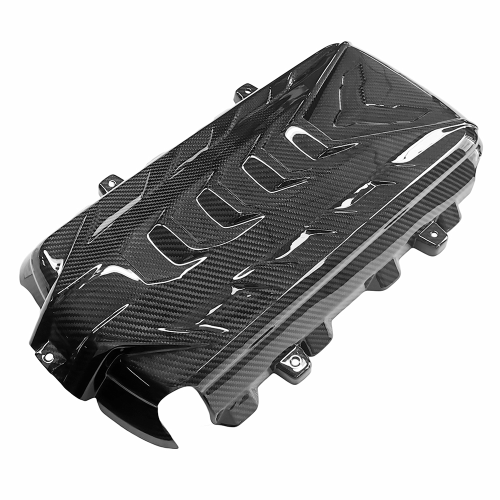 Upgrade Your Corvette C8 with a Carbon Fiber Engine Cover - Supreem Carbon