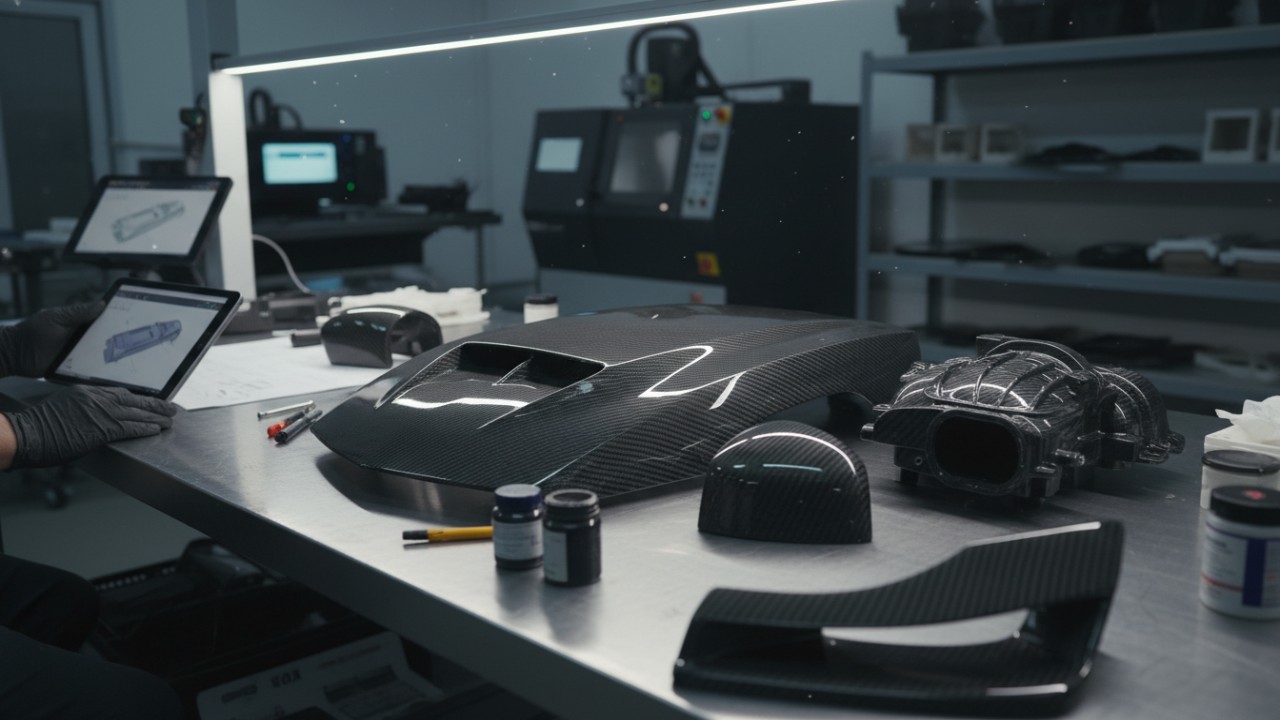 How to Customize Carbon Fiber Auto Parts: Professional Finishes