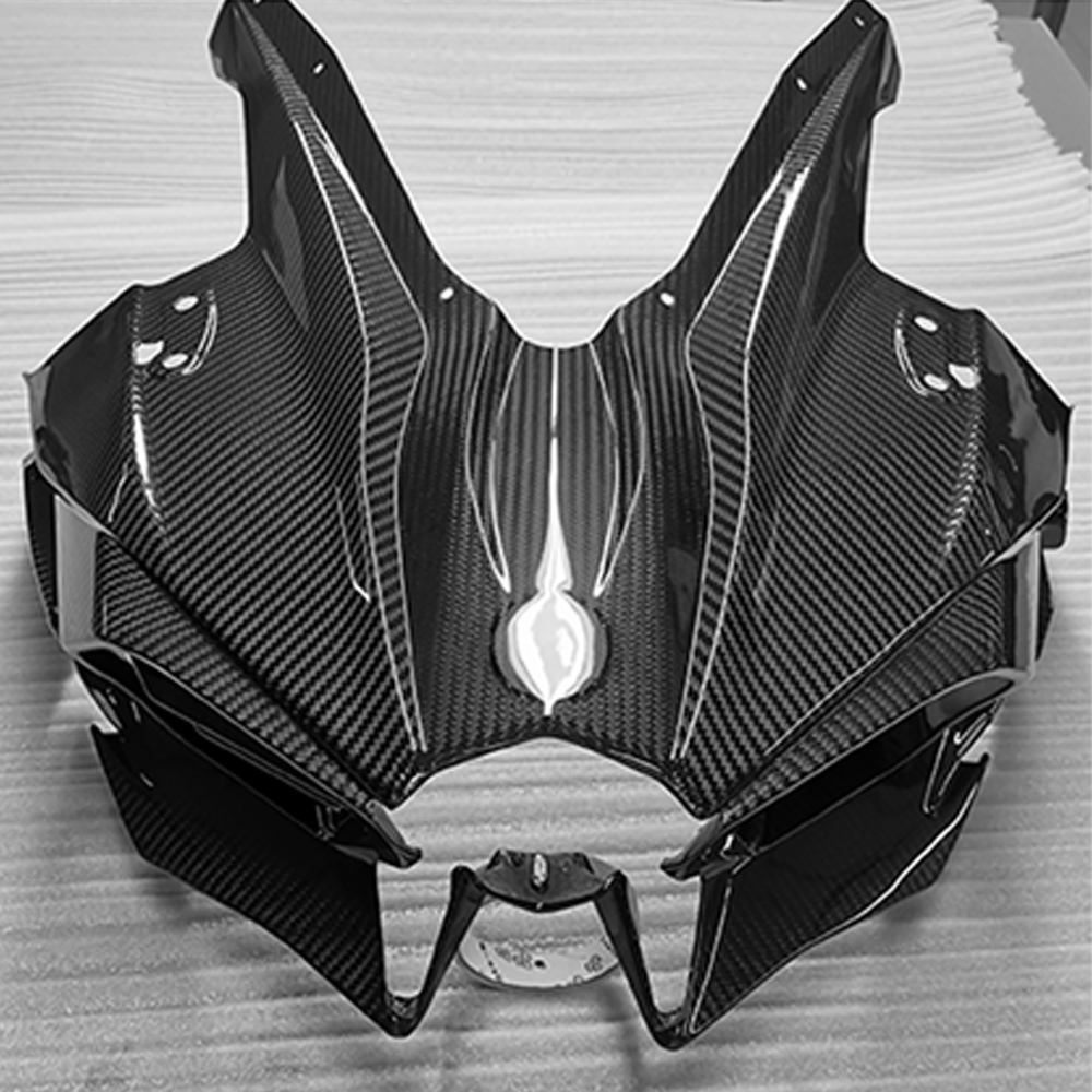 High-Quality Kawasaki H2 Carbon Fiber Front Fairing | Supreem Carbon