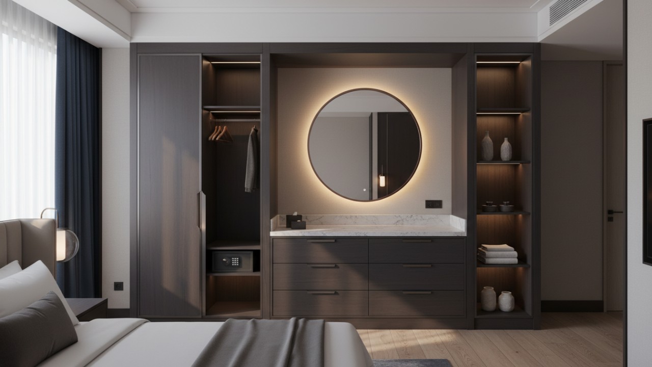 2026 Guide to Hotel Custom Wardrobe & Dresser Cabinet Design