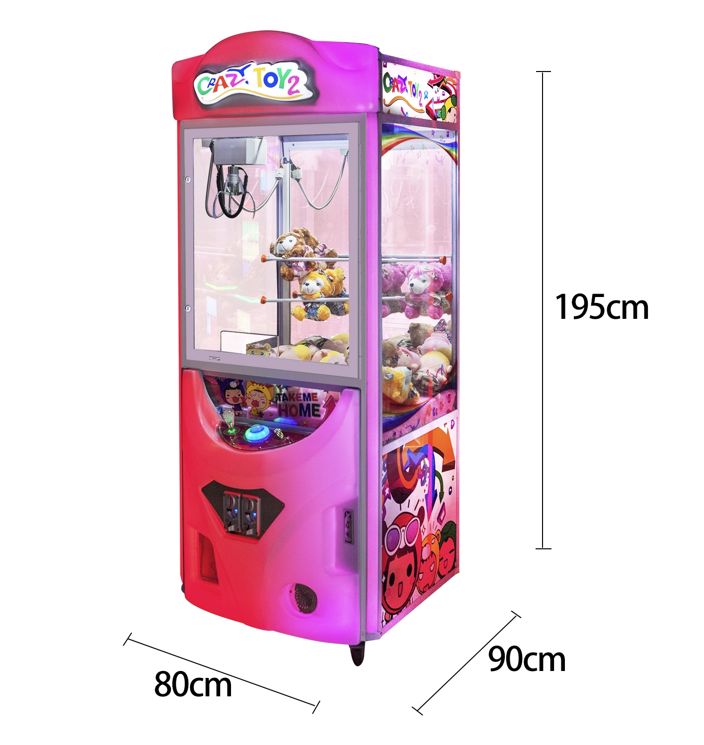 2025 Crazy claw crane machine - Colorful Park