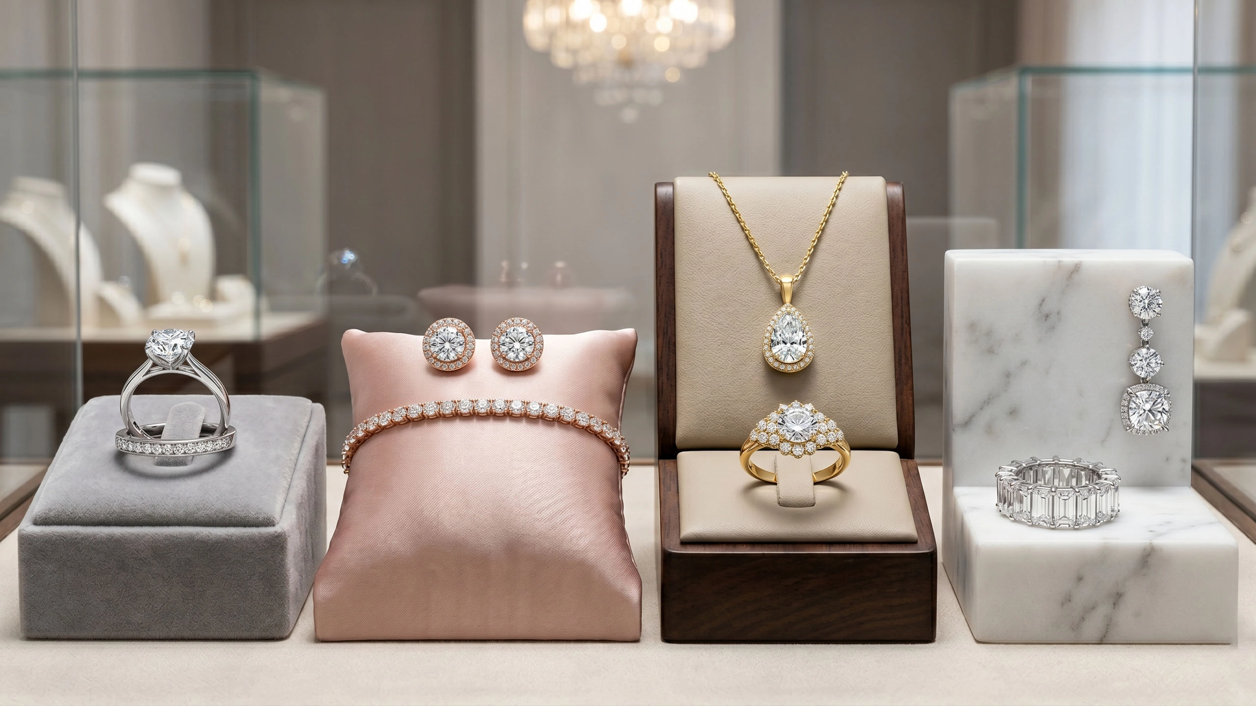 Lab-Grown Diamond Jewelry Collections | Rings, Necklaces, Earrings ...