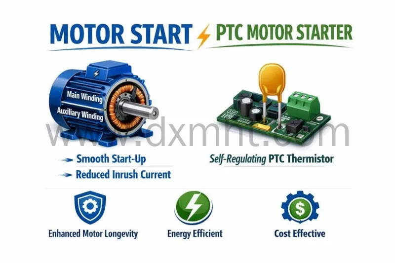 Motor Start Solutions 2025 | Efficient PTC Motor Starter | DXM