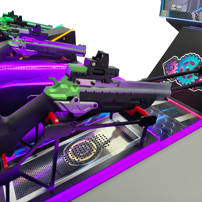 Marwey Ticket Redemption Gun Shooting Arcade Machine 4 Players