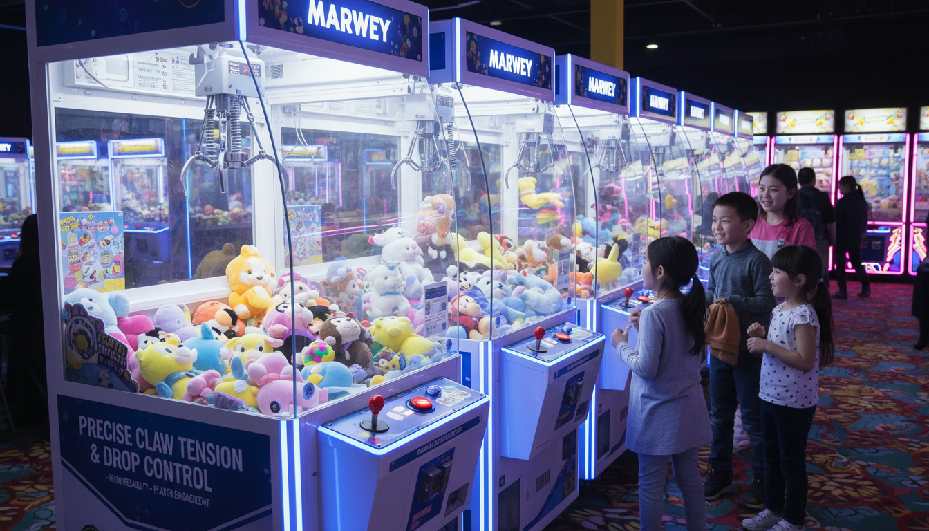 The Science Behind Claw Machine Claw Tension and Drop Control in Arcade ...
